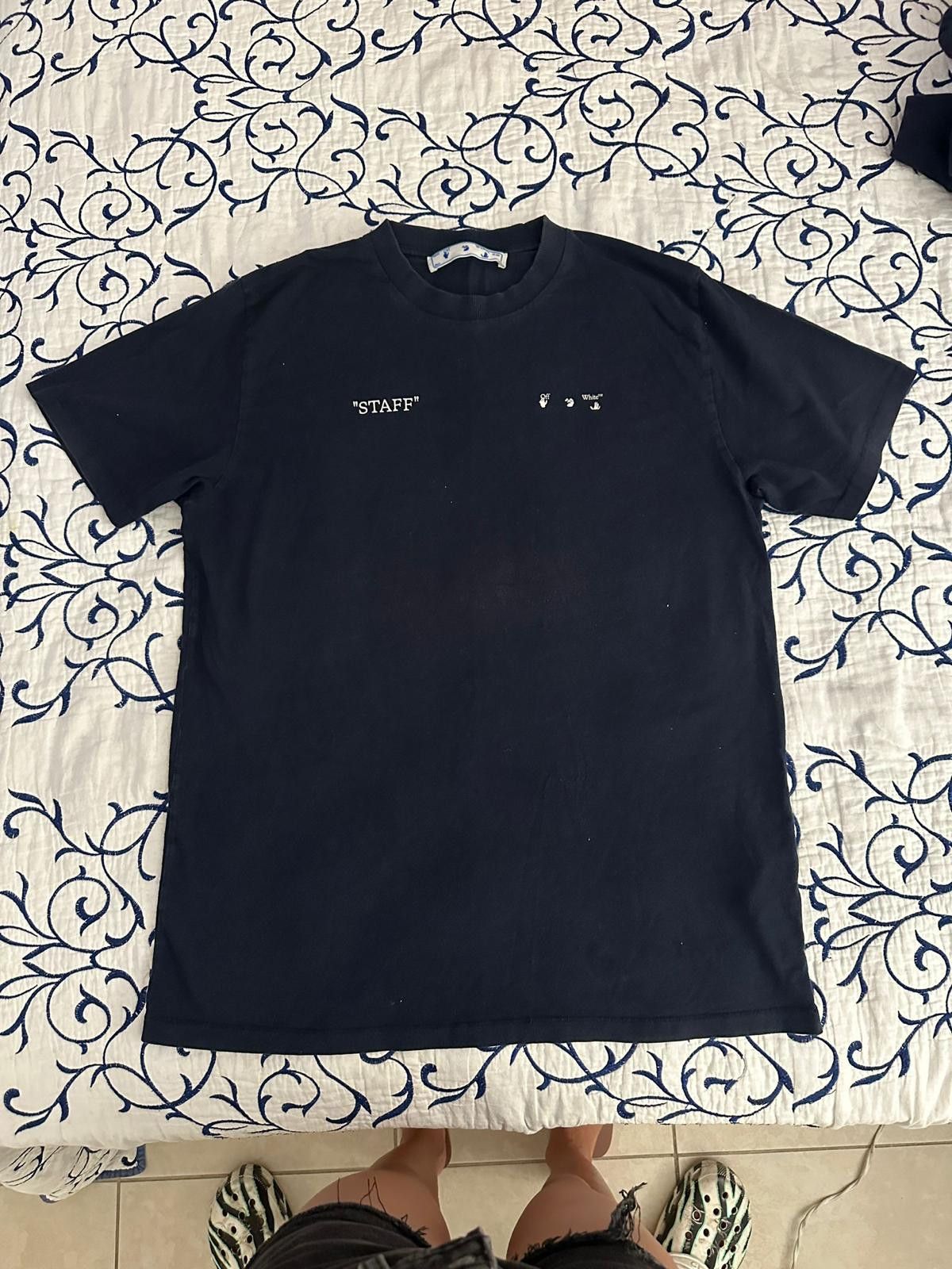 Off-White Off-White Staff T-Shirt | Grailed