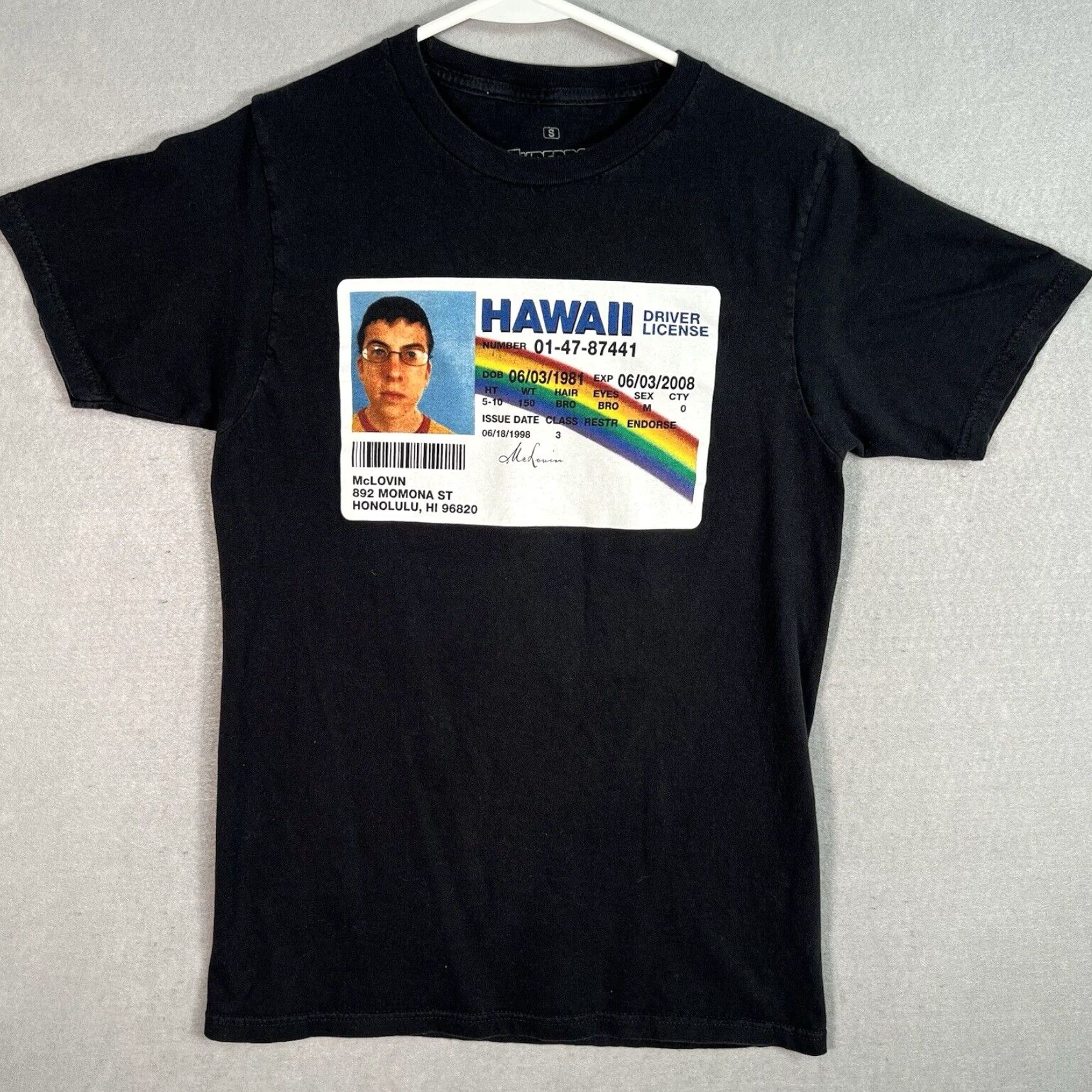 Vintage Authentic McLovin Character Hawaiian Style Driver License ...