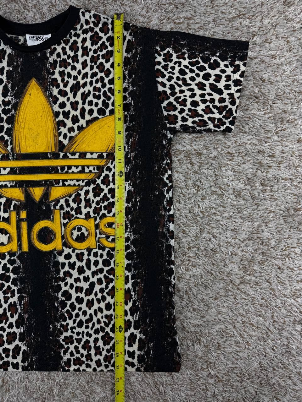 Adidas × Jeremy Scott Jeremy Scott x Adidas Leopard Print Short Sleeve ...