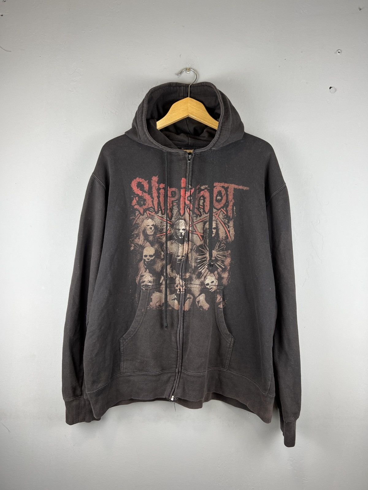 Band Tees × Slipknot × Vintage Vintage Distressed Slipknot hoodie y2k ...