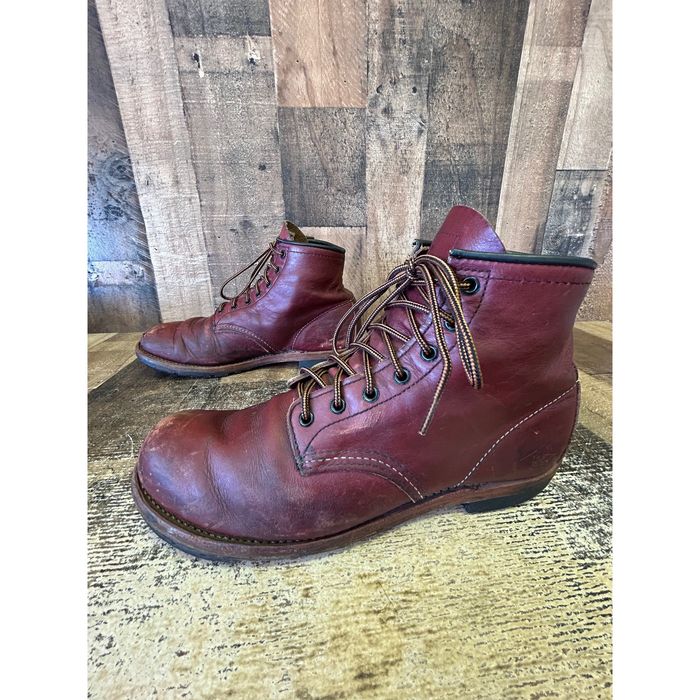Red Wing Red Wing 9011 Beckman Black Cherry Work Boots Mens 9 D | Grailed