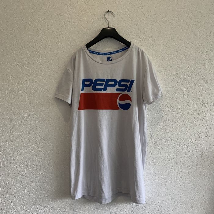 Vintage Pepsi Vintage USA Drink Big Logo Sponsor T Shirt Tee | Grailed