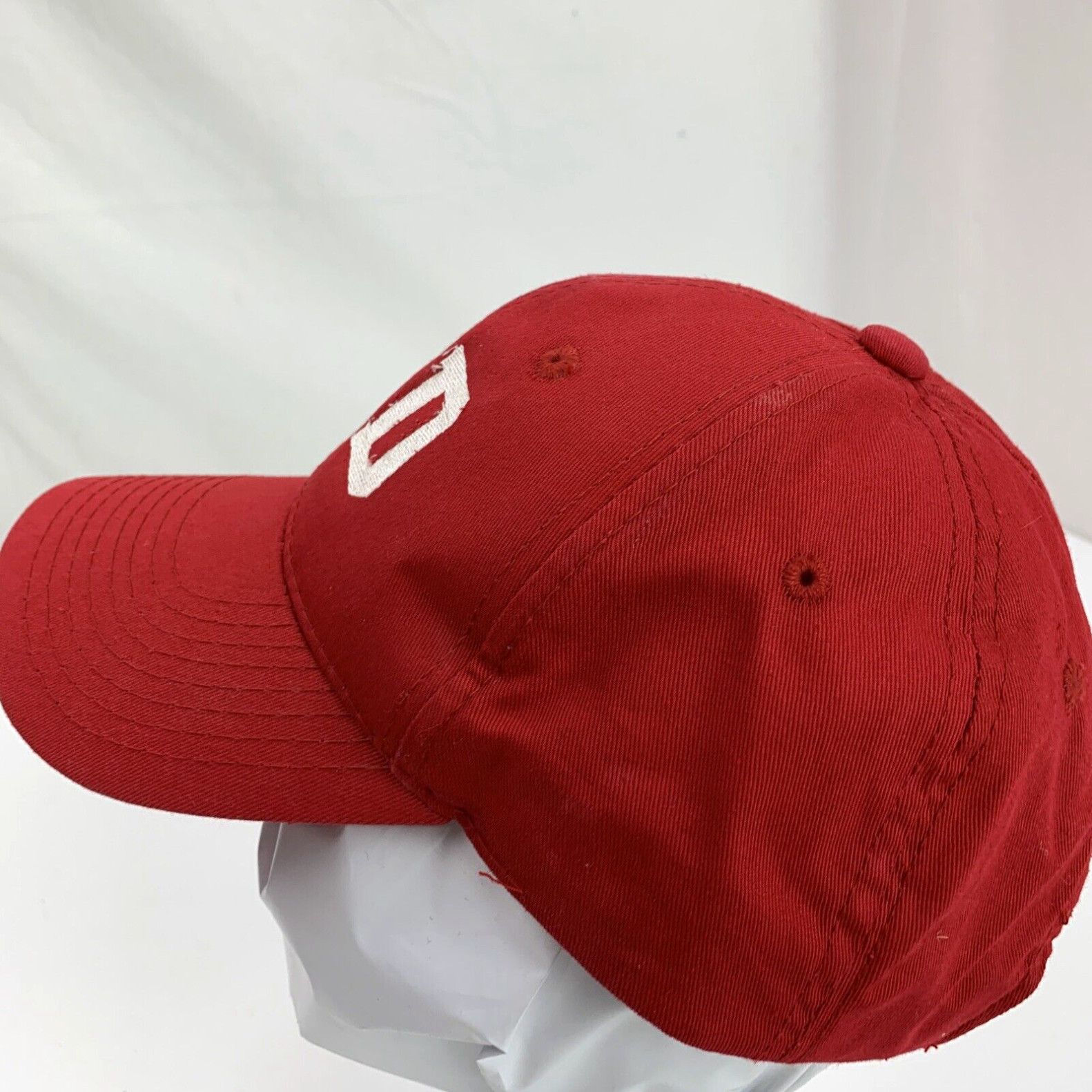 Bally ICD Red White Ball Cap Hat Adjustable Baseball | Grailed