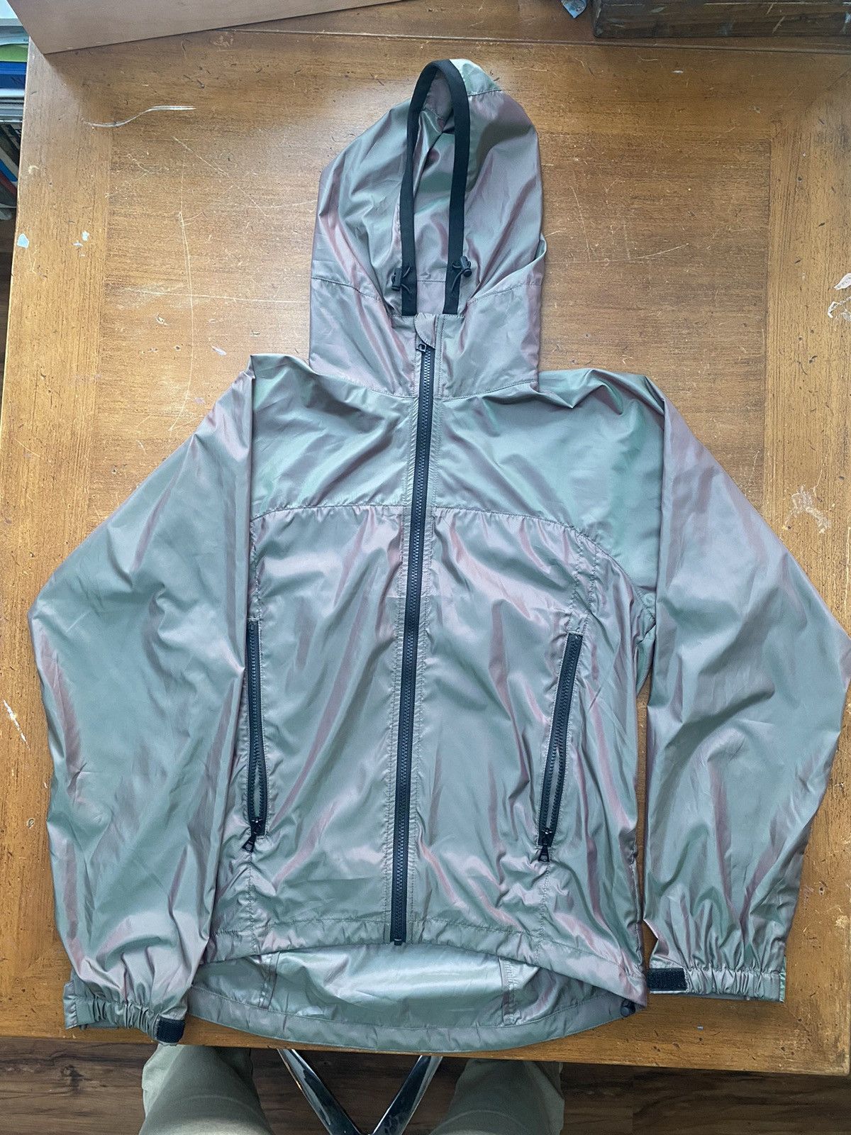 John Elliott Hooded full zip Rainjacket | Grailed