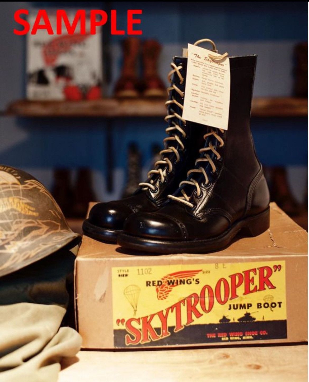 Red Wing REDWING 1102 SKYTROOPER JUMP BOOTS | Grailed