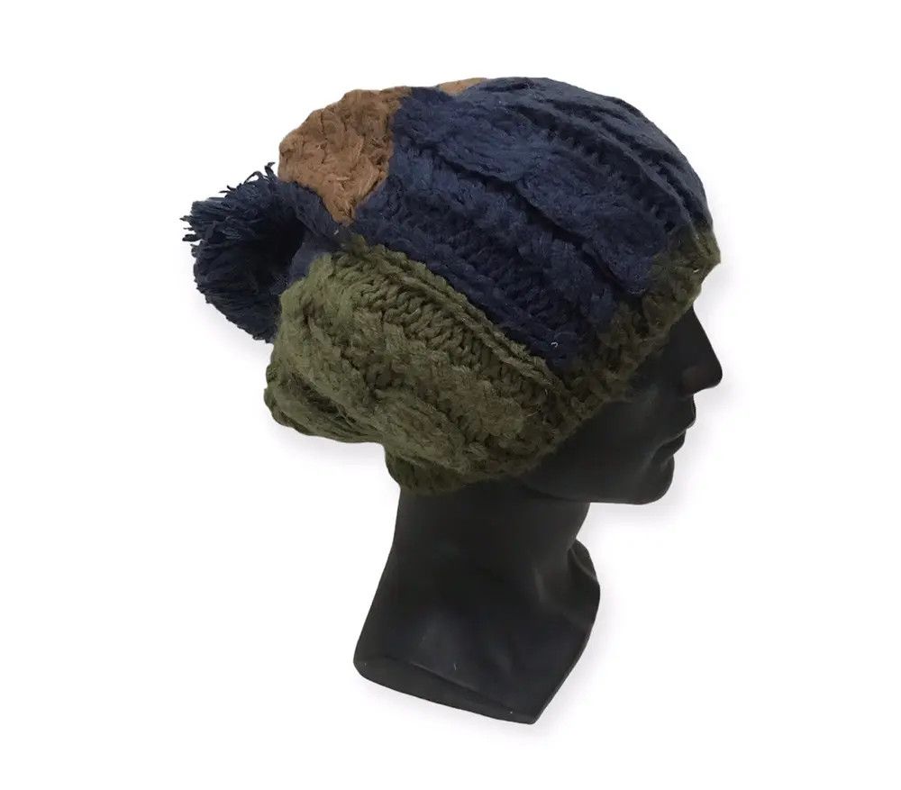 Hat × Japanese Brand Japanese Brand Patchwork Design Beanie Hat | Grailed