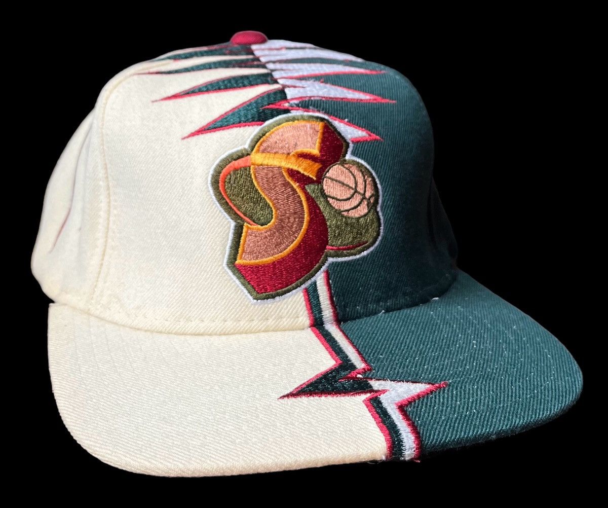 Starter NBA Seattle Supersonics Starter Shockwave slasher strapback ...