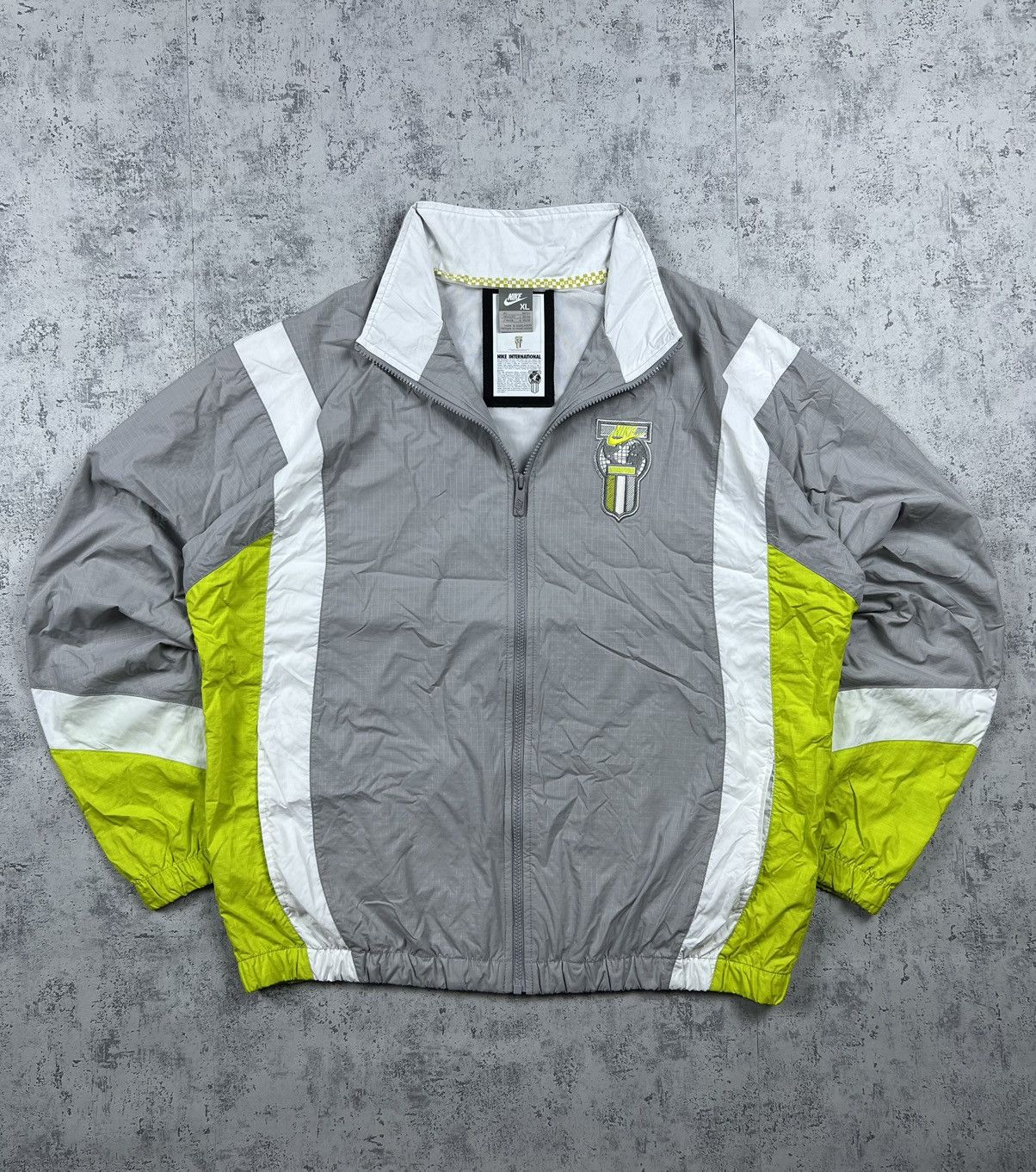 Nike Nike International Vintage y2k Nylon Retro Jacket 90’s | Grailed