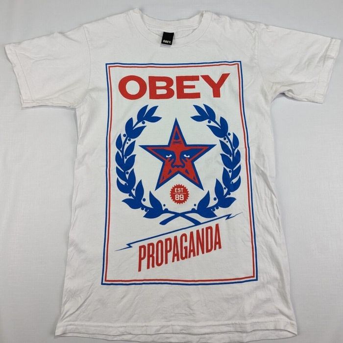 Obey obey propaganda t-shirt Sheppard fairy. | Grailed