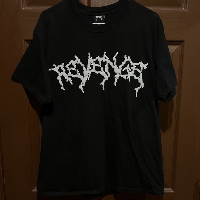 Revenge Revenge Pixelated Logo tshirt | Grailed