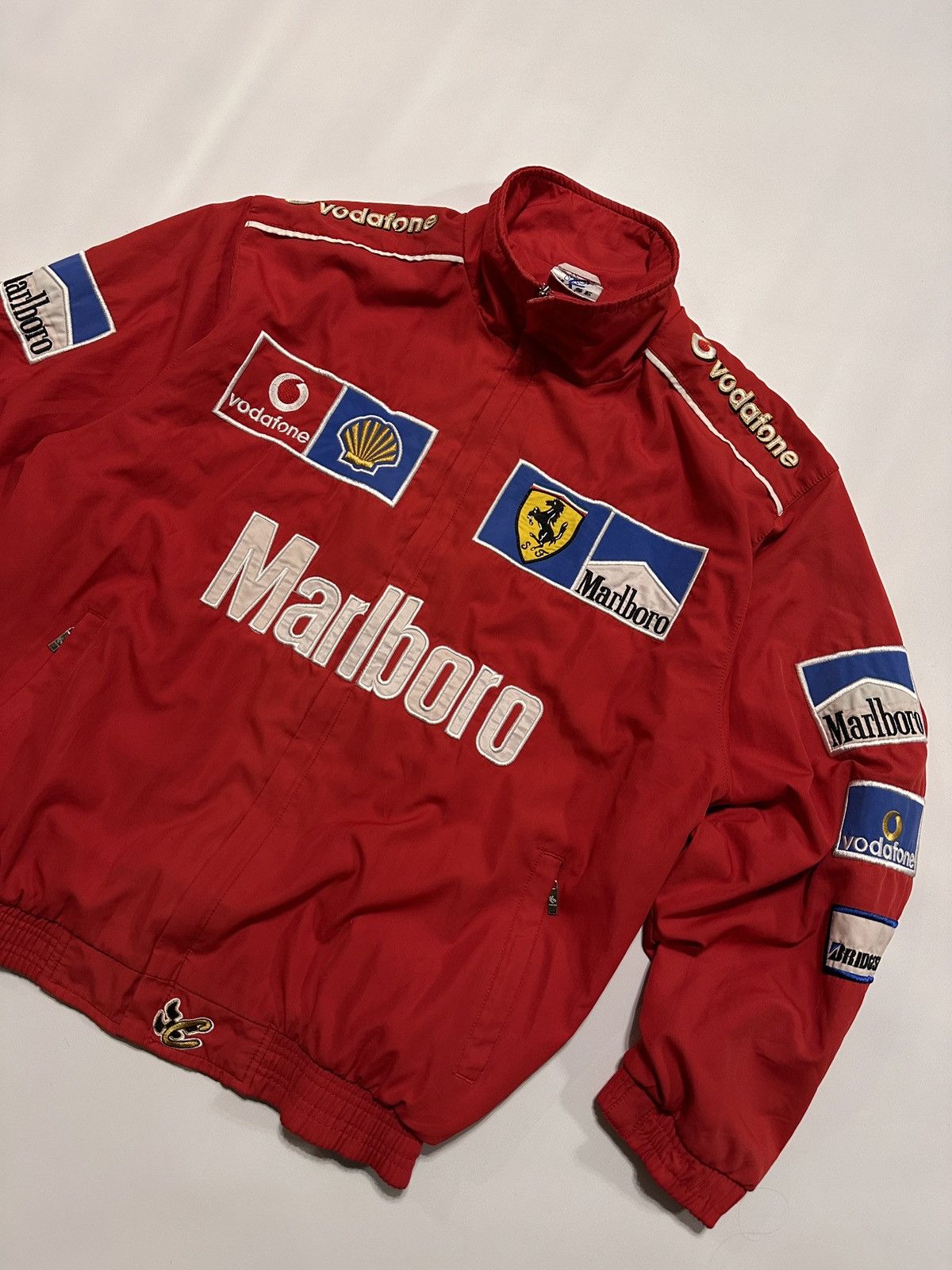 Marlboro Vintage Marlboro Ferrari Racing Jacket Vodafone | Grailed