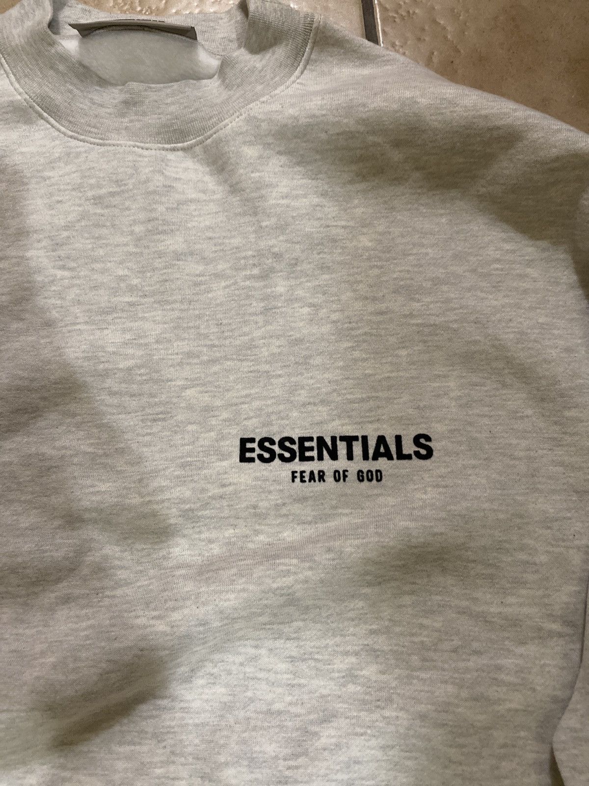 Essentials Essentials Sweatshirt Light Oatmeal | Grailed