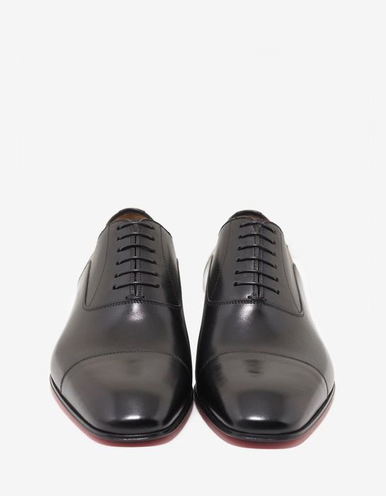 Christian Louboutin Greggo Black Leather Oxford Shoes | Grailed