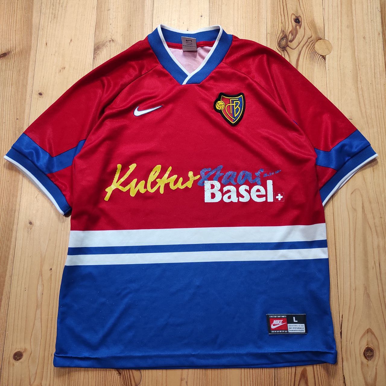 Nike Vintage Nike FC Basel 1893 Home Shirt Jersey | Grailed