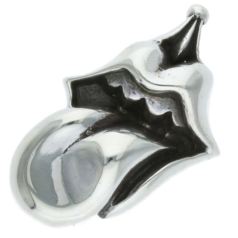 Chrome Hearts Chrome Hearts LIPS TONGUE CHARM Necklace | Grailed
