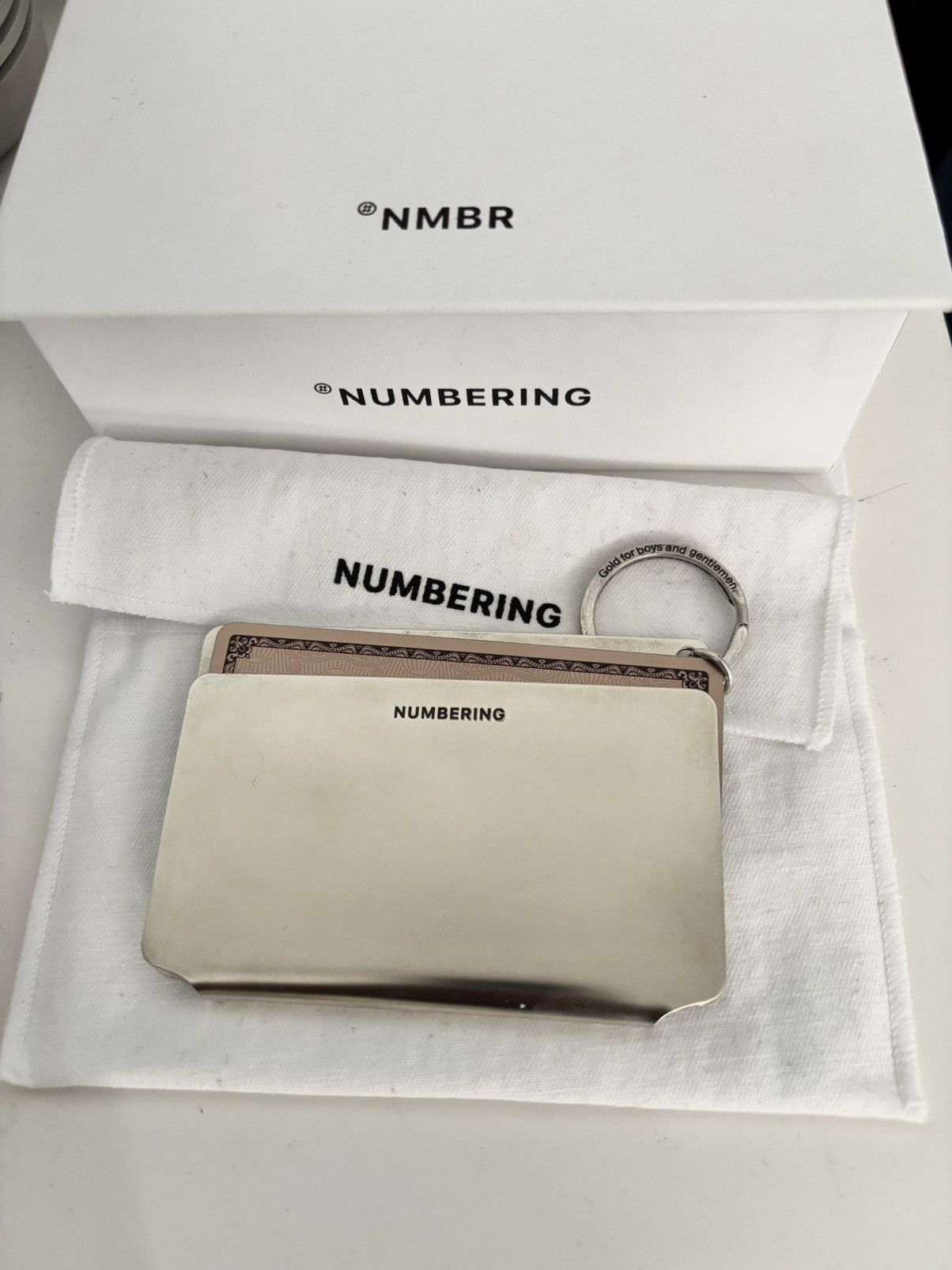 NUMBERING Numbering Metal Card Holder | Grailed