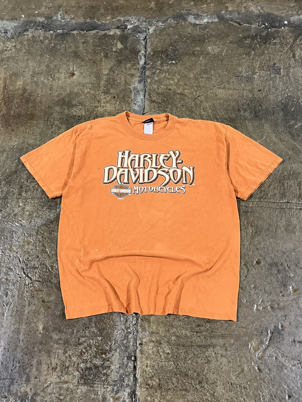 Vintage Crazy Vintage Y2K Harley Davidson Western Logo Biker Tee | Grailed