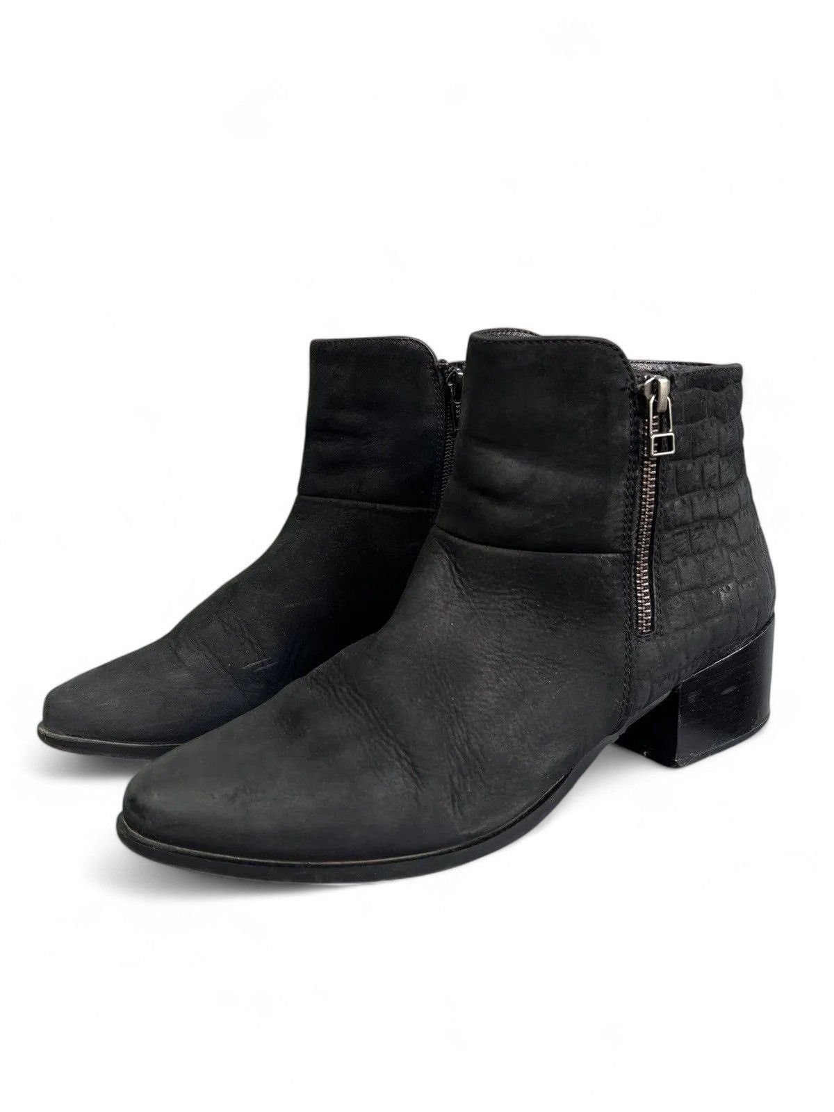 14th Addiction 14th addiction style Leather Boots 90s suede hype ...