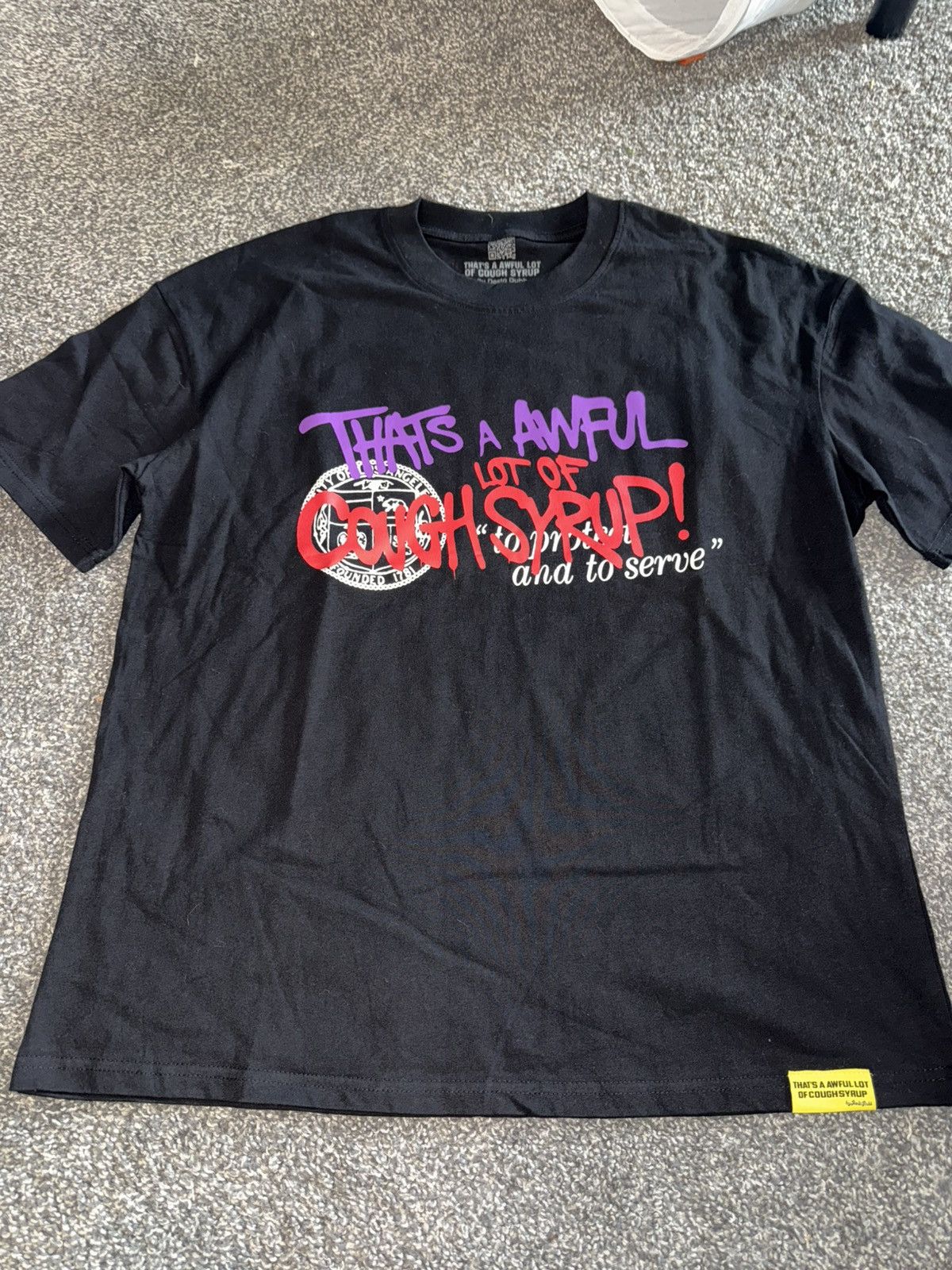 Awful Lot of Cough Syrup BRAND NEW SIZE XL AWFUL LOT OF COUGH SYRUP ...