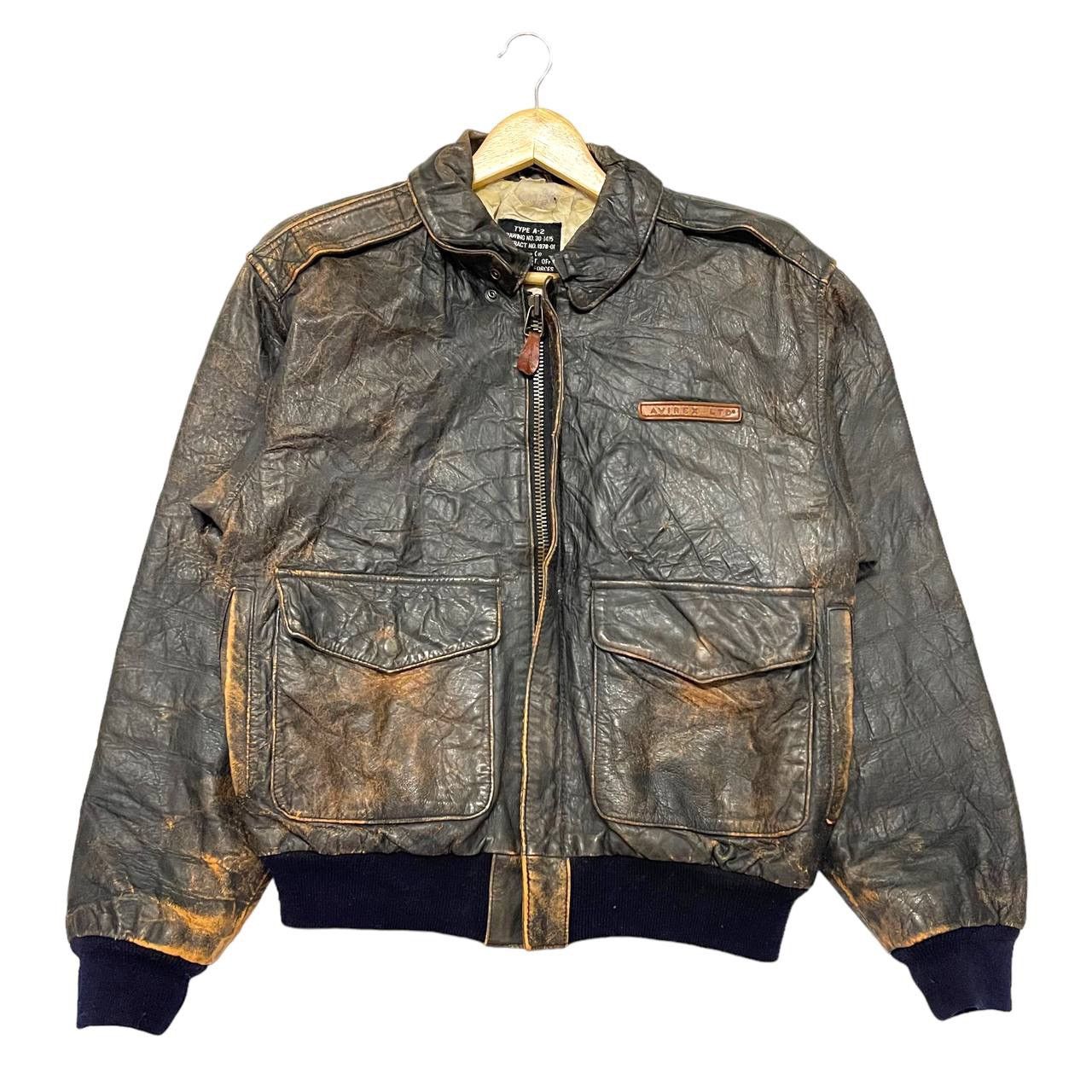 Avirex Vintage 90s Avirex Type A2 Us Army Air Forces Leather Jacket | Grailed