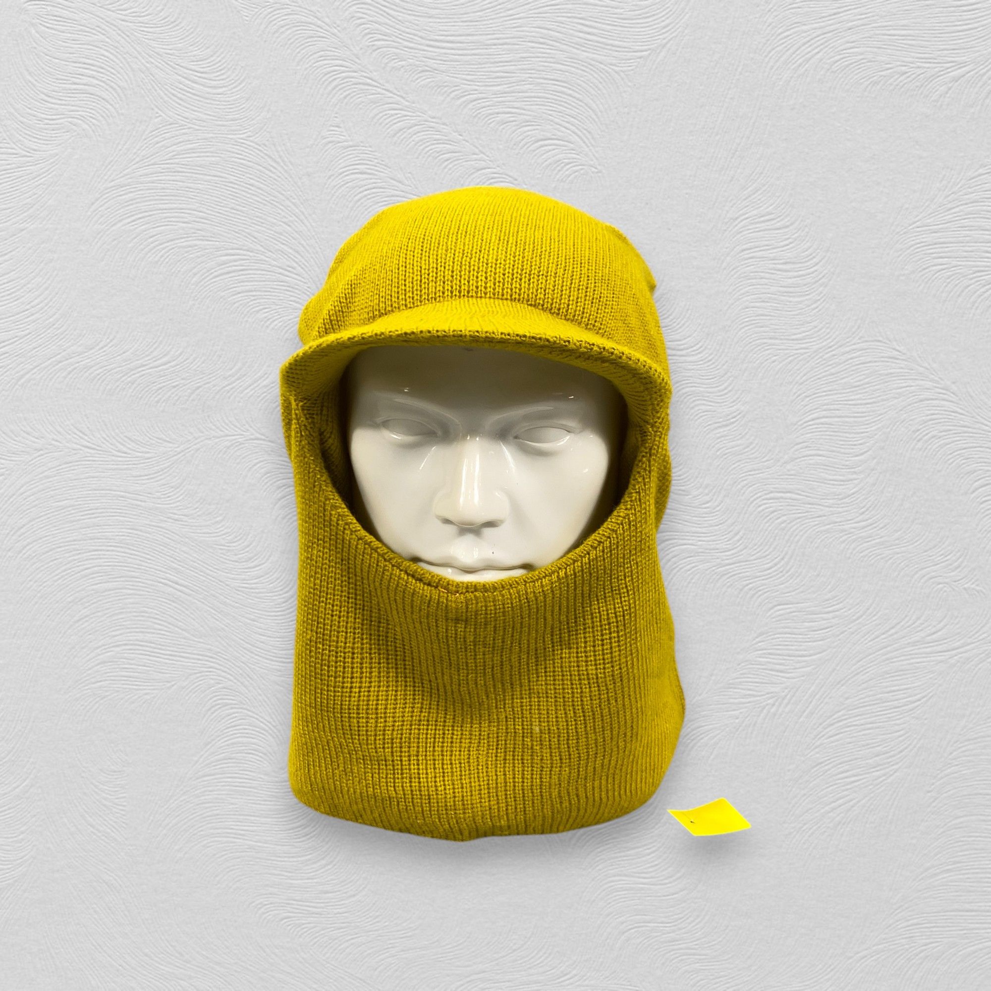 Japanese Brand × Streetwear × Vintage Ski Full Face Beanie With Brim ...