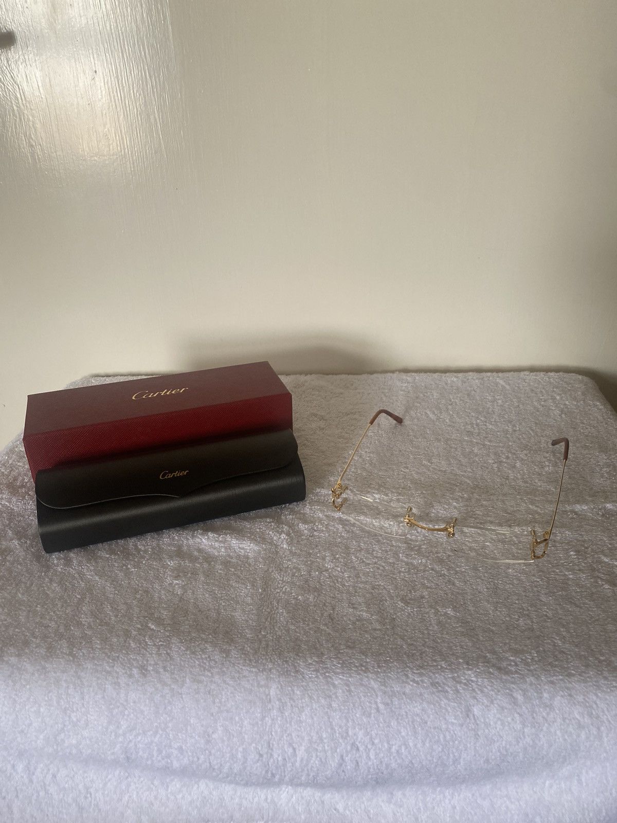Cartier Cartier Piccadilly CT0092O 001 Gold Glasses Eyewear Frames ...