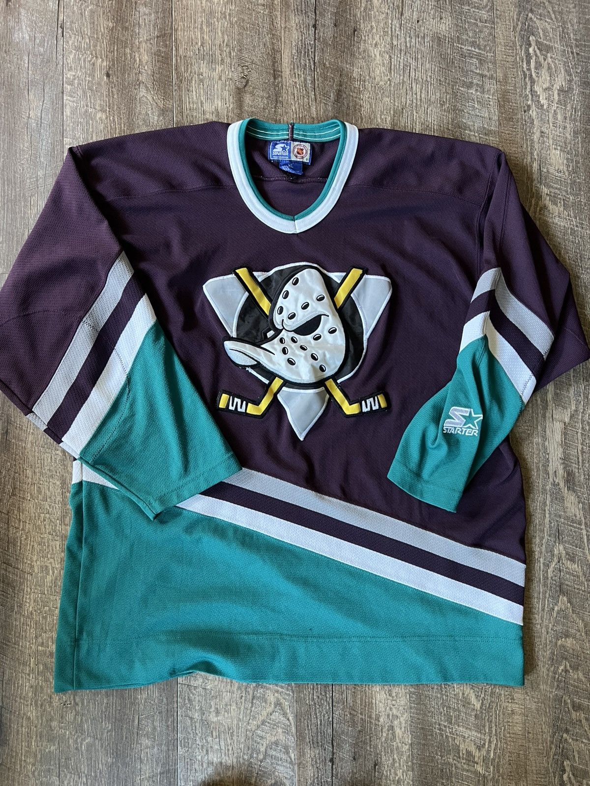 The Mighty Ducks × Vintage Vintage mighty ducks starter jersey | Grailed