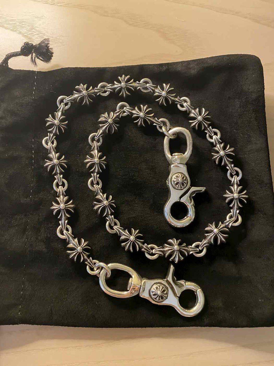 Chrome Hearts Chrome Hearts wallet chain | Grailed