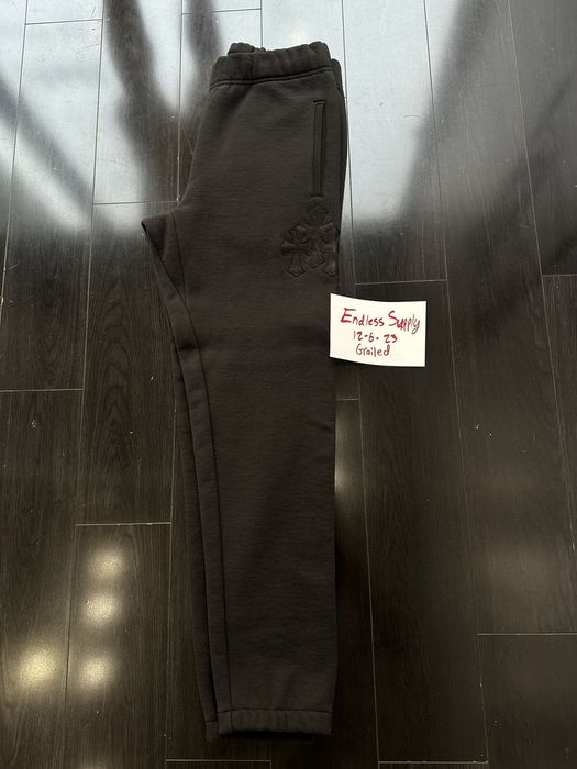 Chrome Hearts Triple Cross Sweatpants | Grailed