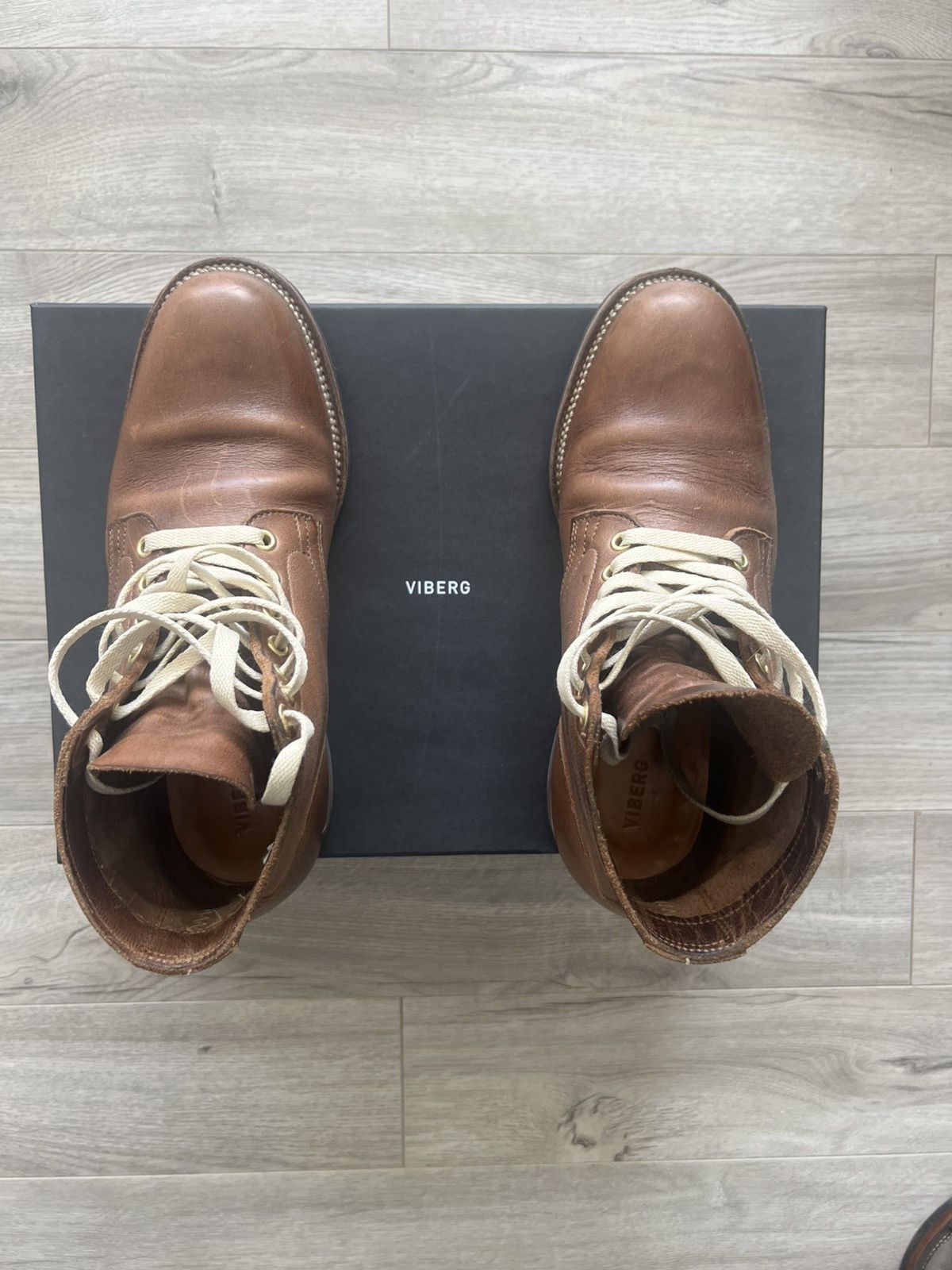 Viberg Viberg 2030 Service Boot Natural Chromexcel | Grailed