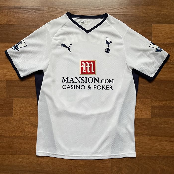 Vintage TOTTENHAM PUMA 2008/2009 FOOTBALL HOME JERSEY #14 MODRIC | Grailed