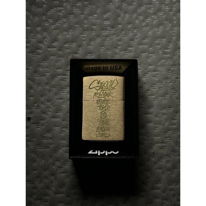 Born X Raised Born x Raised Stussy Zippo Lighter Brass Brand New | Grailed