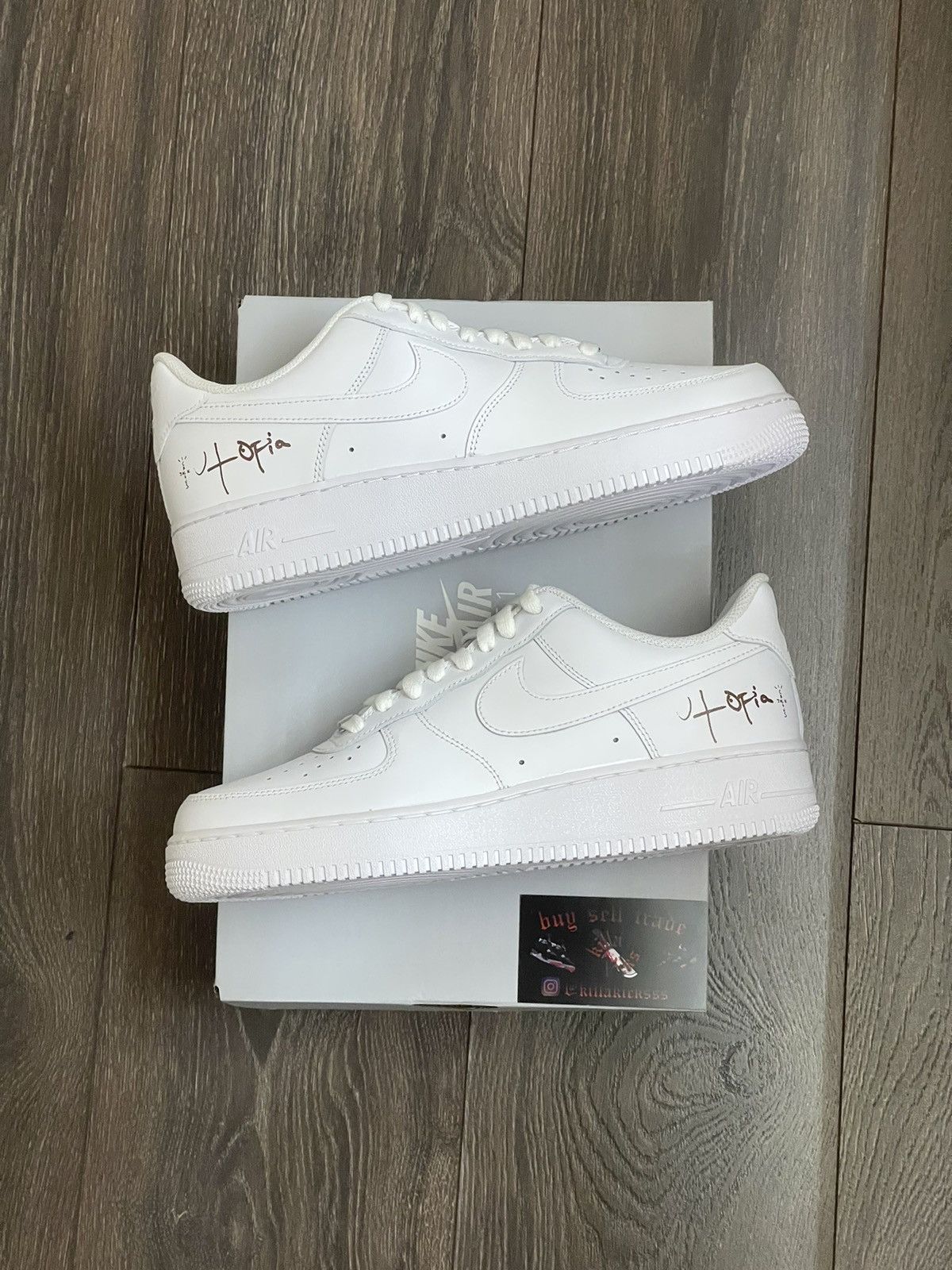 Nike × Travis Scott Travis Scott Utopia Air Force 1 10M | Grailed