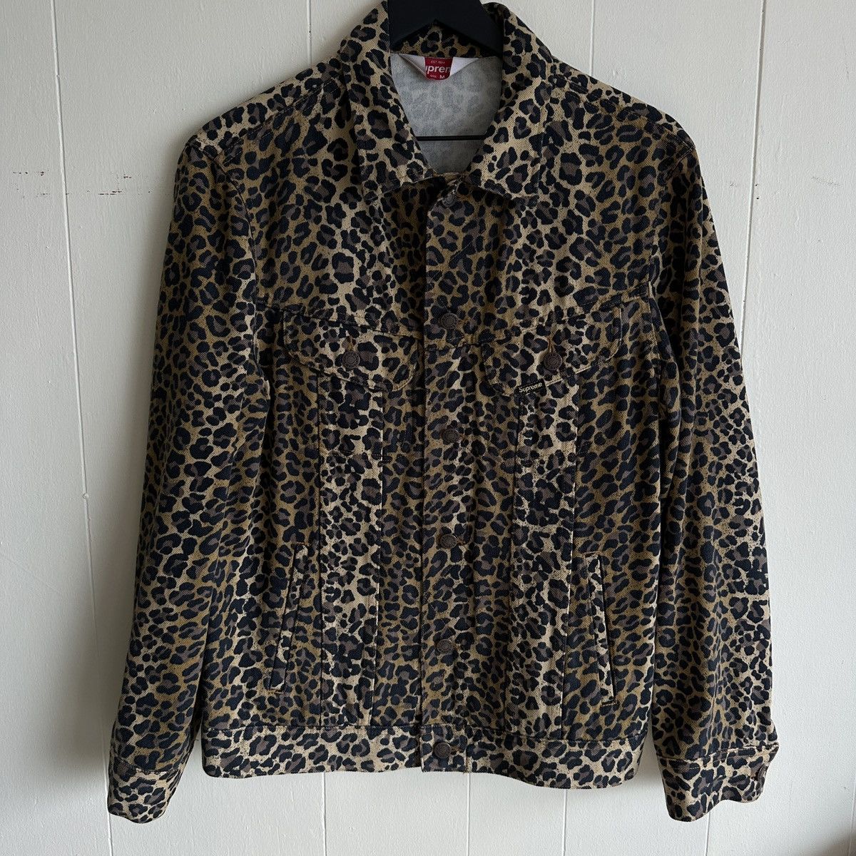Supreme Supreme Leopard Trucker Jacket | Grailed