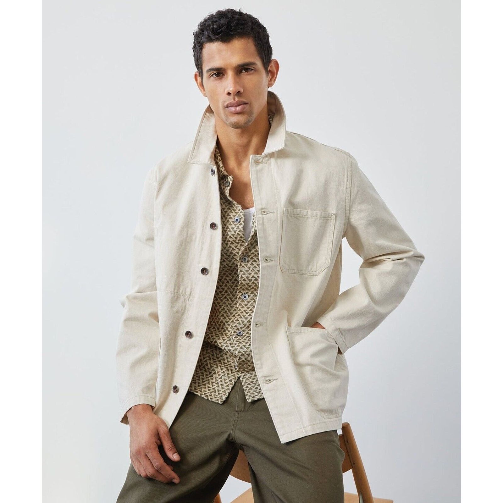 Todd Snyder Todd Snyder Japanese Selvedge Denim Jacket Chore Coat | Grailed