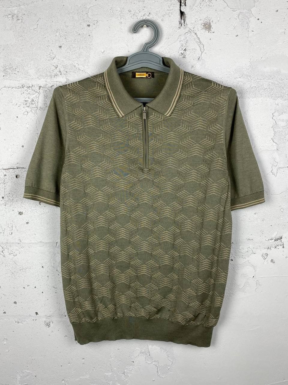 Zilli Zilli Linen Polo Shirt Made in Italy | Grailed