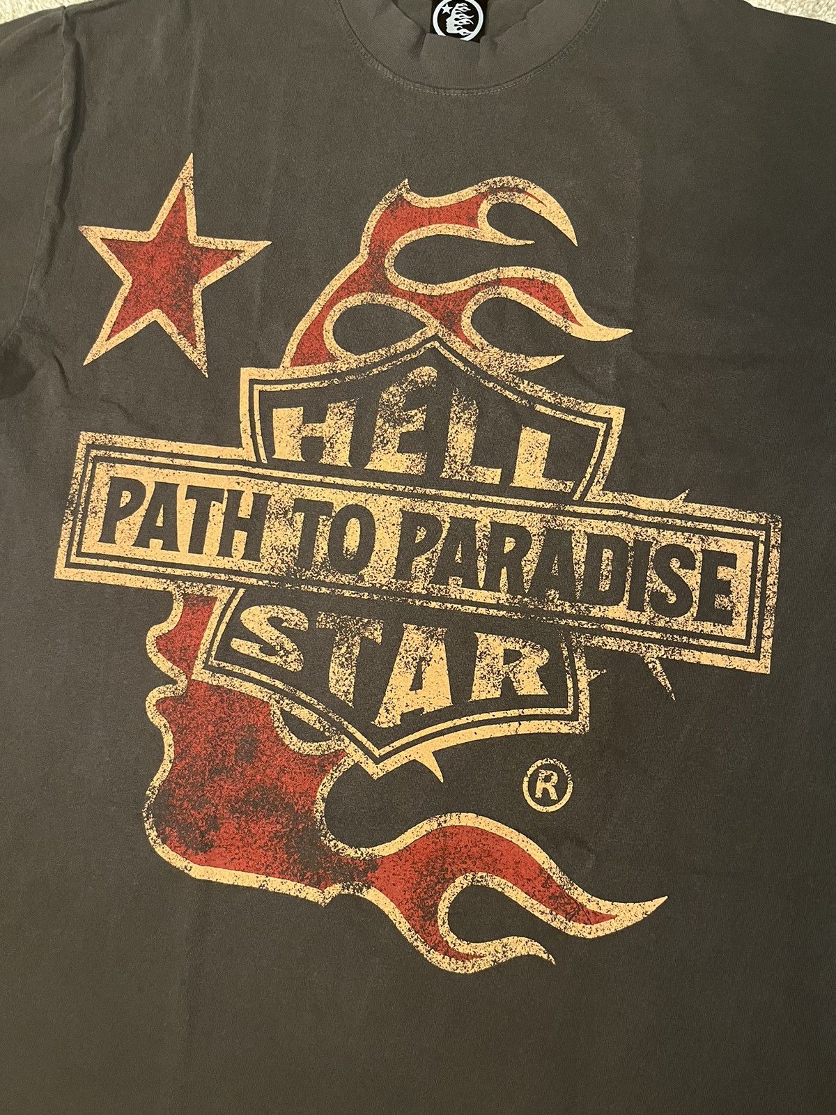 HELLSTAR Hellstar Biker Tour T-Shirt | Grailed