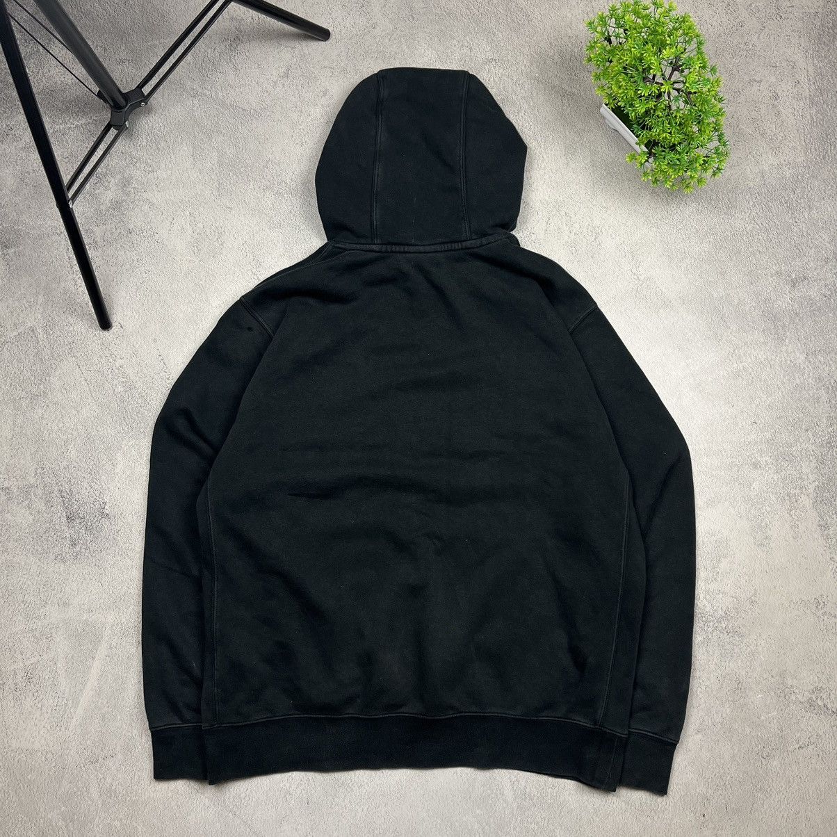 Nike Vintage Nike Custom Big Skeleton hand y2k oversized hoodie | Grailed