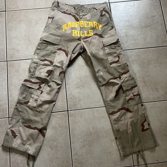 Streetwear GVGALLERY “Raspberry Hills” Camo Pants | Grailed