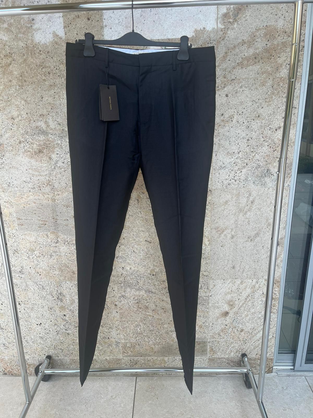 Bottega Veneta Super Light Worsted Pants / Trousers / Slacks in Black ...