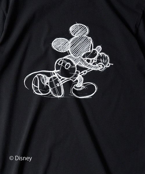 Number (N)ine number nine Mickey Mouse drawing nn T-SHIRT tee | Grailed