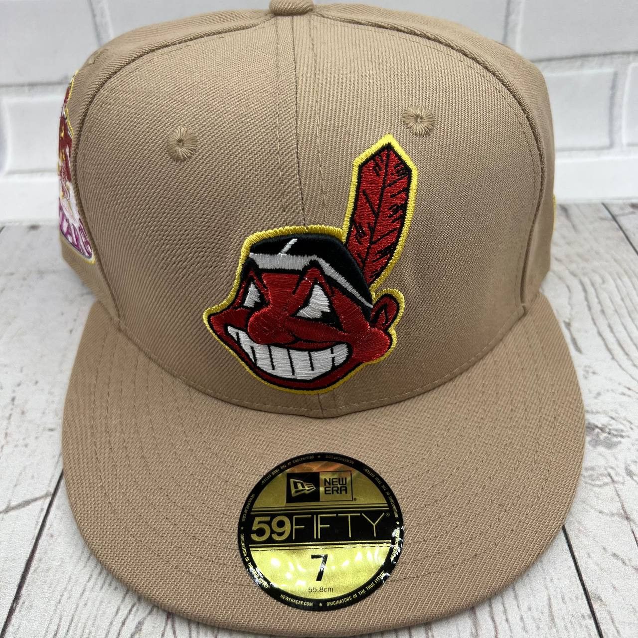 New Era Cleveland Indians Guardians MLB 7 Hat Fitted Cap New Men | Grailed
