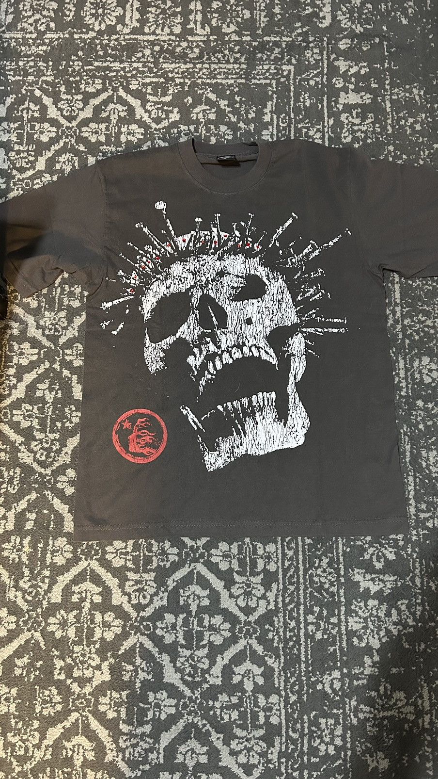 HELLSTAR Hellstar Crowned Skull Tee | Grailed