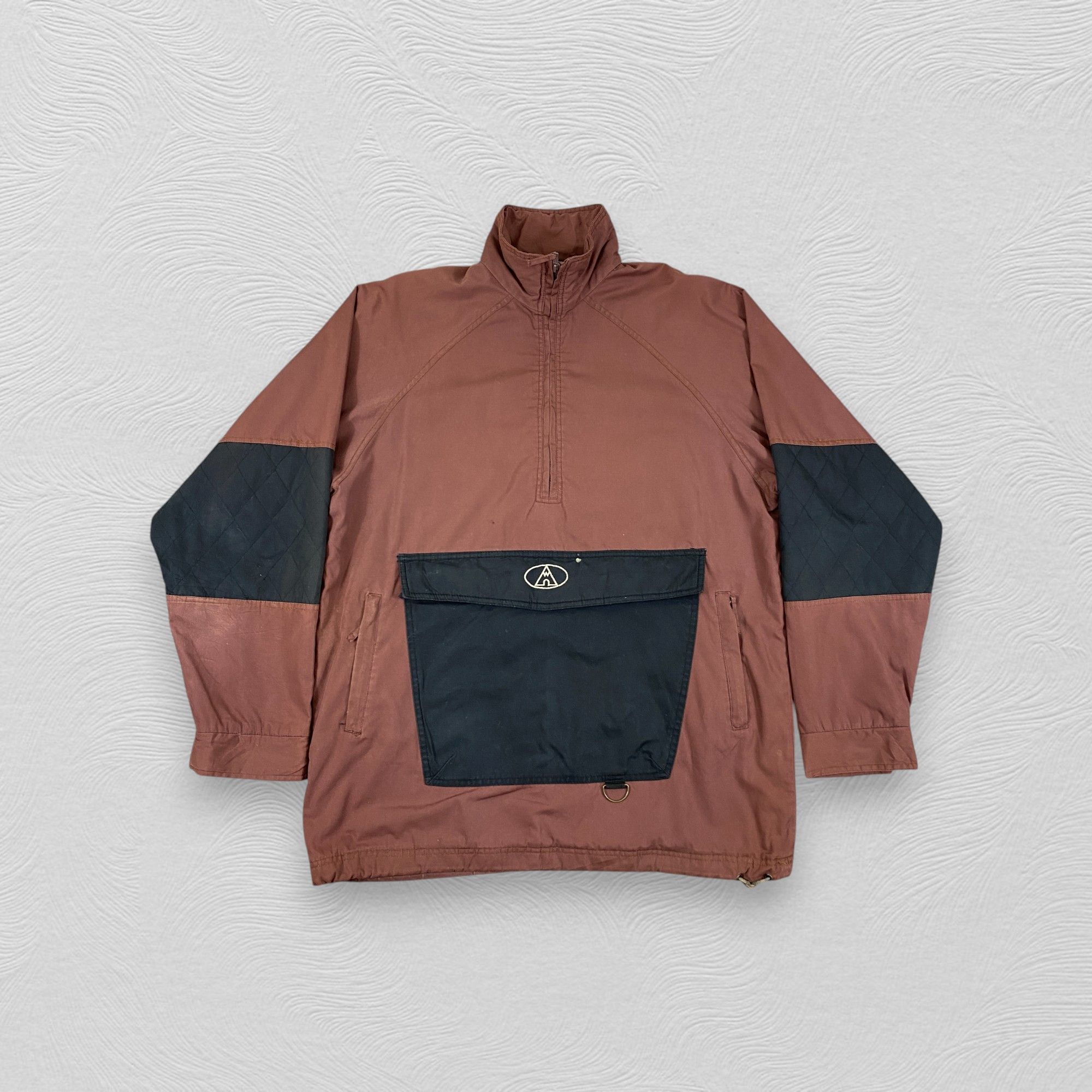 Japanese Brand Vintage Airwalk Pullover Anorak Half Zipper Jacket-J407 ...