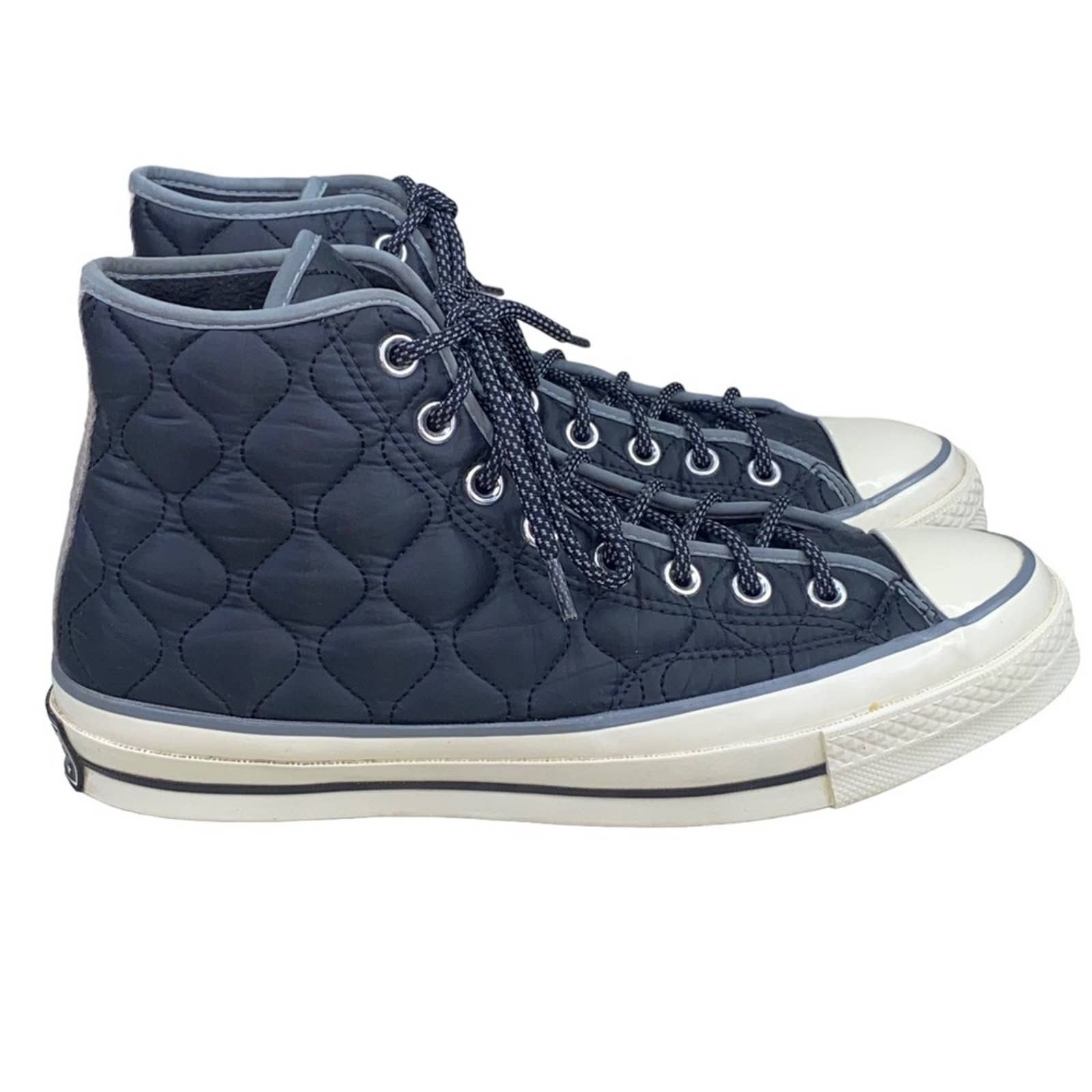 Converse Converse Unisex Black Quilted Chuck 70 Sneaker Size M 8 W 10 ...