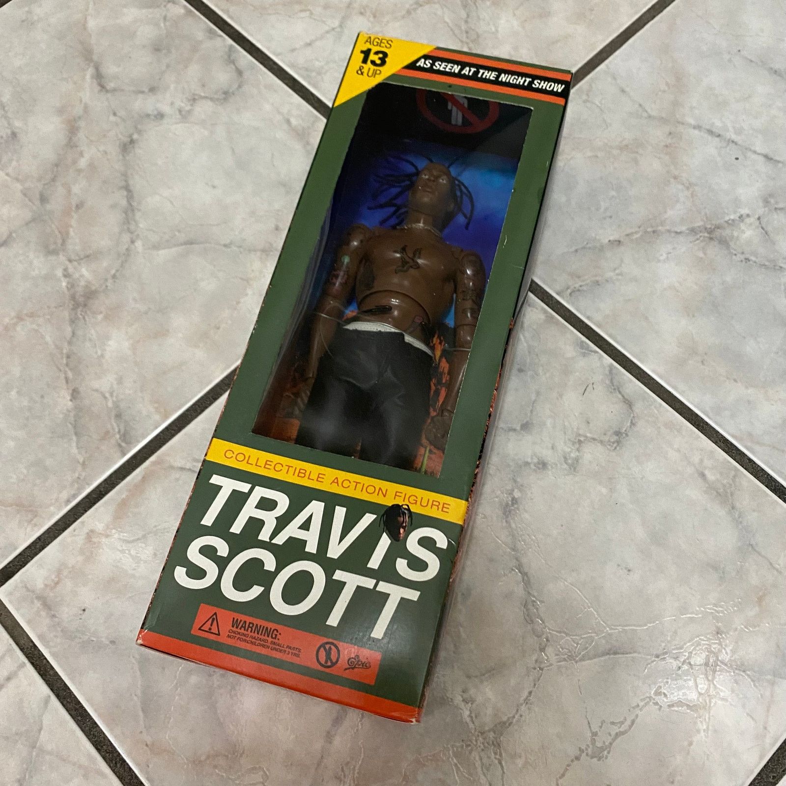 Travis Scott Cactus Jack OG Rodeo Astroworld Utopia Birds Action Figure ...