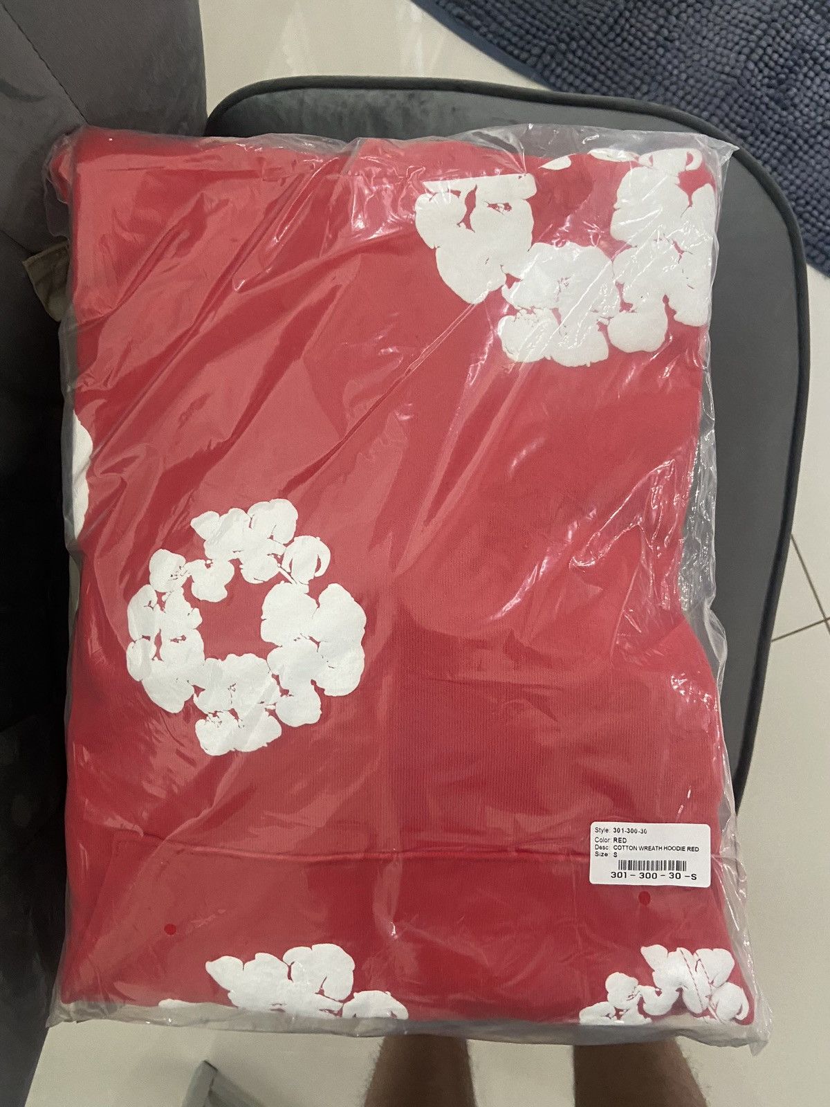 DENIM TEARS 100% Authentic Denim Tears Hoodie Red | Grailed