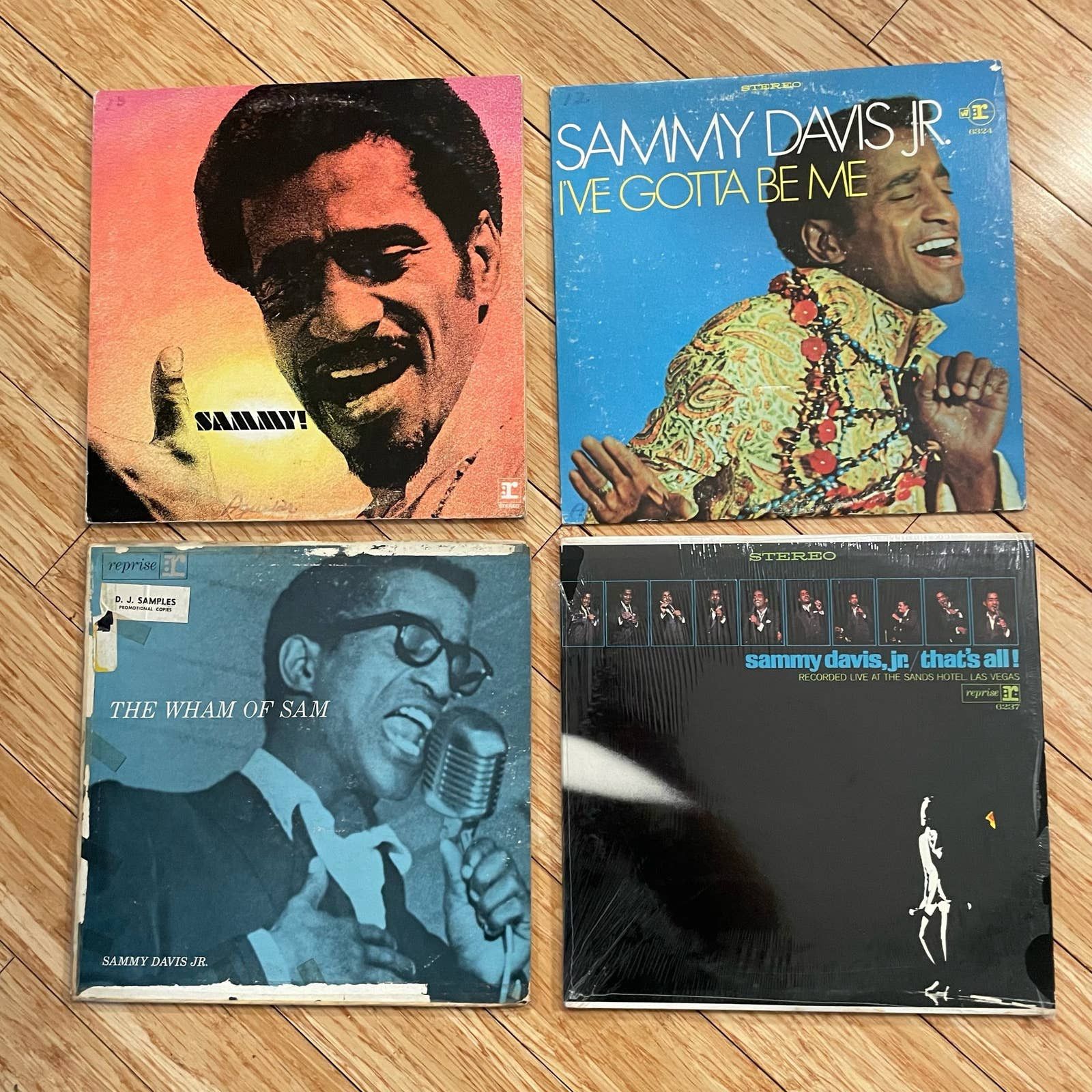 Blank Lot of 4 Sammy Davis Jr LPs vintage vinyl records crooner | Grailed