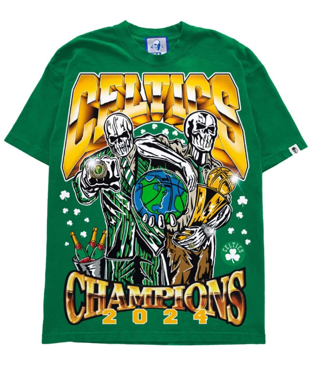NBA × Warren Lotas Warren Lotas Celtics Championship ‘24 Tee | Grailed