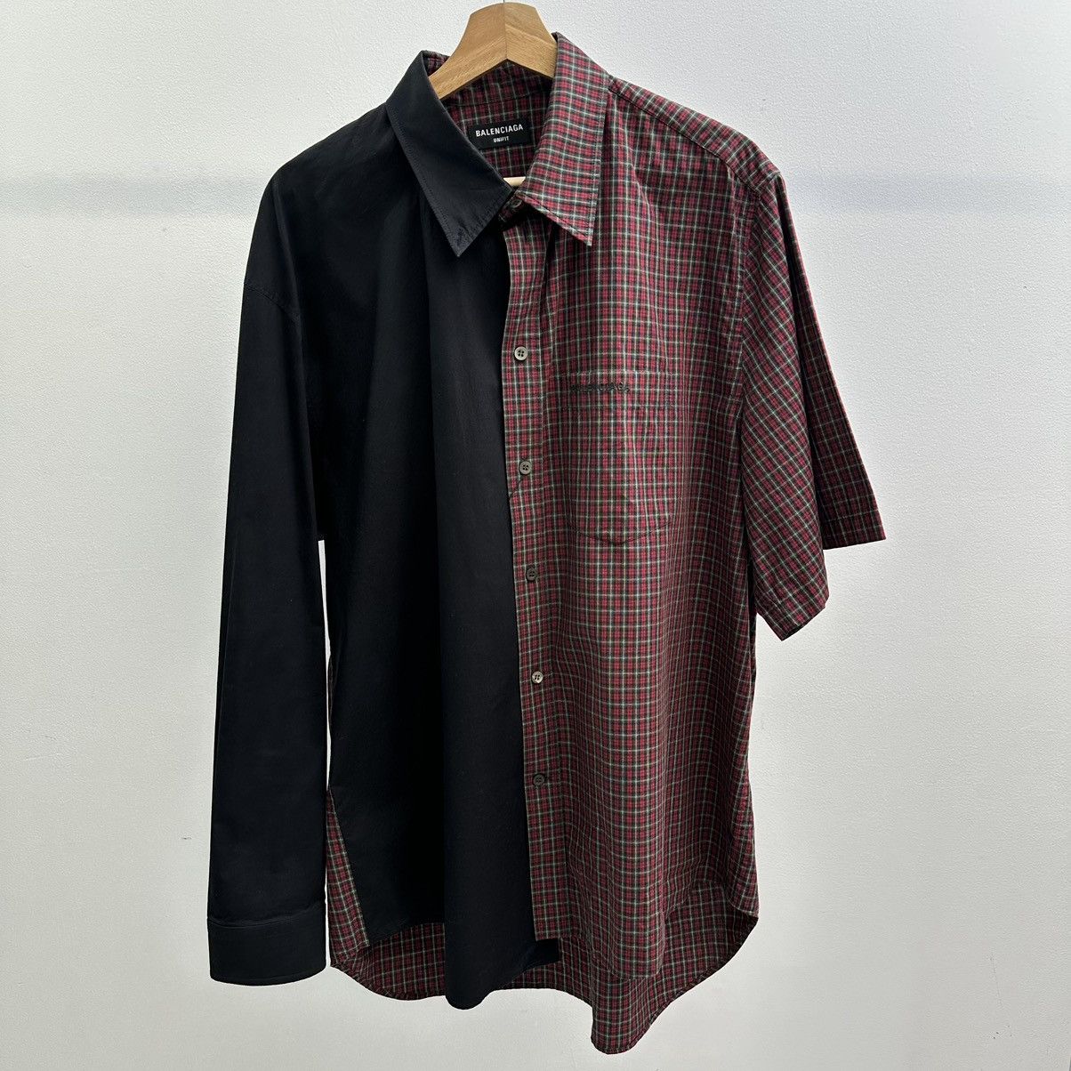 Balenciaga Balenciaga Split Button Up Shirt | Grailed